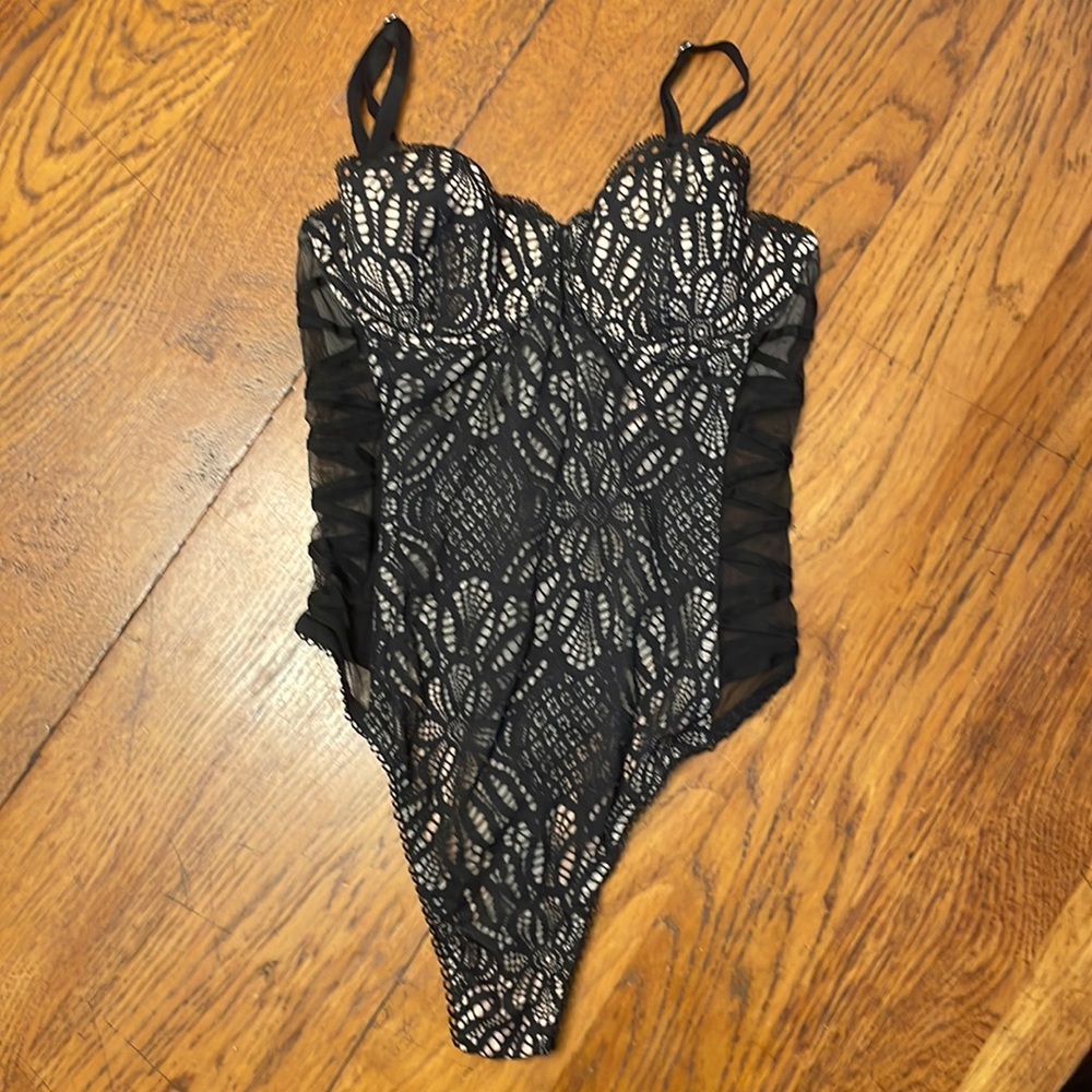 Victoria’s Secret Black Lace Teddy - Gem